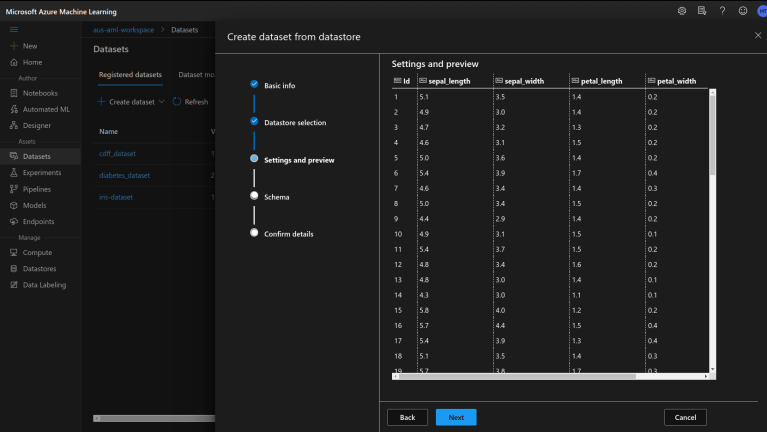 Connecting Azure SQL server with Azure Machine Learning | NaadiSpeaks