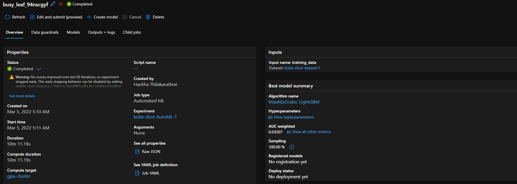 Different Approaches To Perform Machine Learning Experiments On Azure